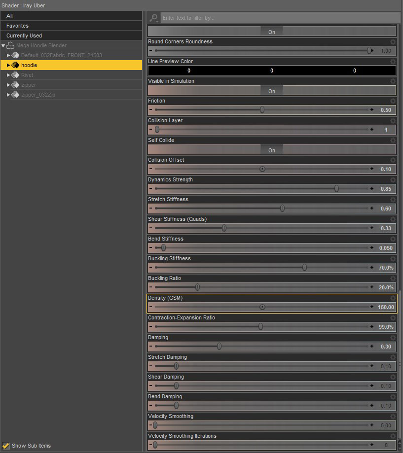 DForce item disappears during simulation - Daz 3D Forums